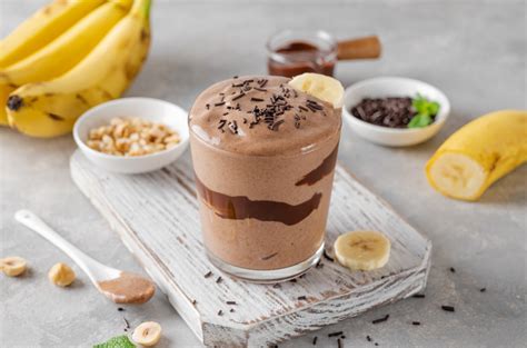 Chocolate Snickers Smoothie Recipe In Shape Mummy