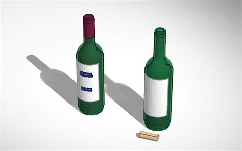3d Design Bottle Tinkercad