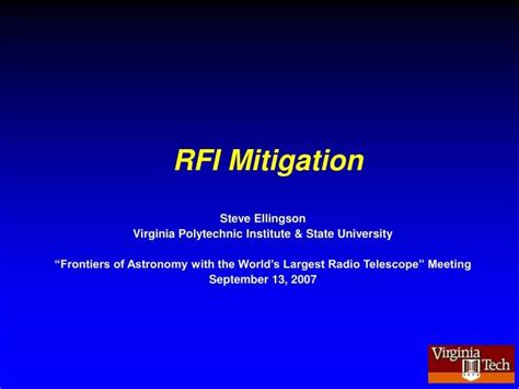 Ppt Rfi Mitigation Powerpoint Presentation Free Download Id204636