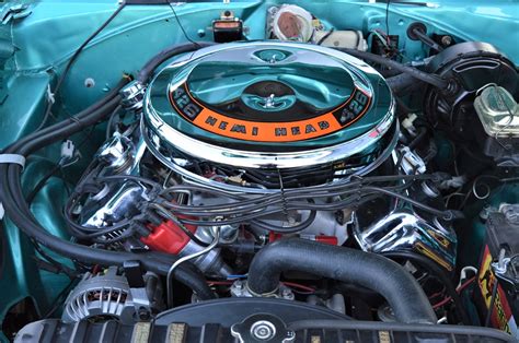 1970 Dodge Charger Hemi Engine