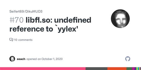 Libfl So Undefined Reference To Yylex Issue Seifert Dikumud Github