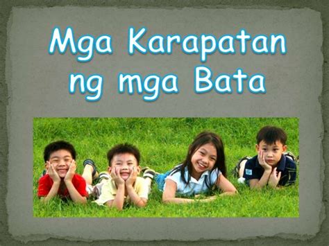 10 Karapatan Ng Mga Bata Images And Photos Finder