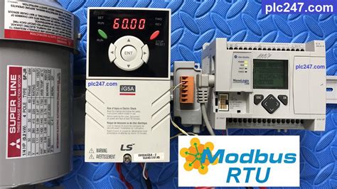Micrologix Modbus RTU LS IG A VFD Plc Com