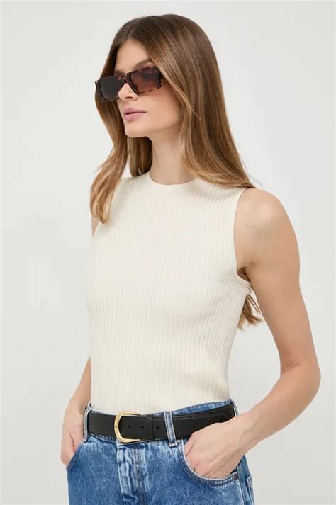 Weekend Max Mara Top Damski Kolor Beżowy 2415361021600