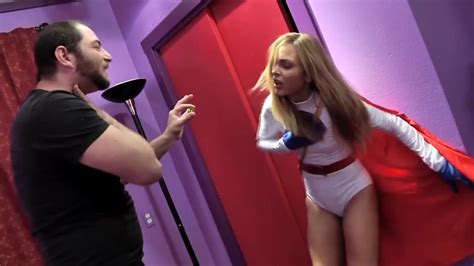 Dr. Wayne Defeats POWER GIRL With The Help of Kryptonite [ Fight ] - Superheroine Defeated ...