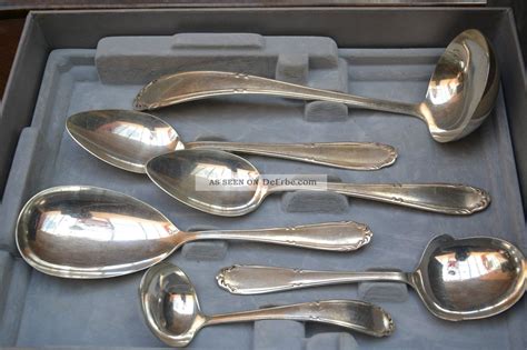 Silber Besteck Art Deco Besteck Gero Solingen 1935 12 Pers