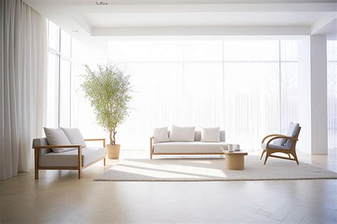 창문과 목재 가구가 있는 거실 밝은 거실 햇볕이 잘 드는 방 주거 환경 고화질 사진 사진 공장 배경 일러스트 및 사진 무료