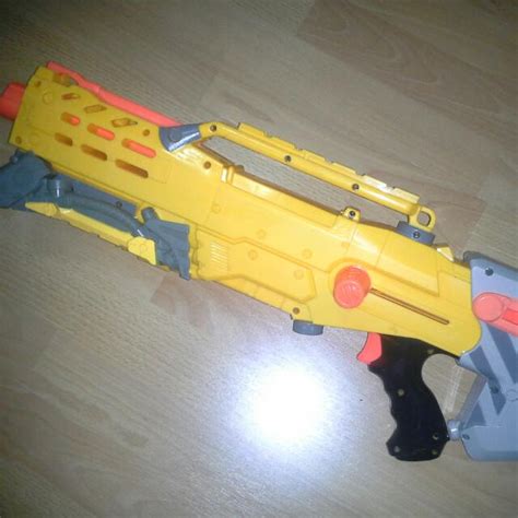 Nerf Longshot Cs 6 Yellow 2006 Version Hobbies And Toys Toys And Games On