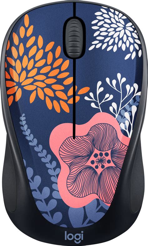 Logitech Design Collection Limited Edition Wireless Mouse Forest
