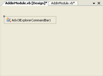 Outlook Toolbar Add NET ActiveX Control Button C VB NET