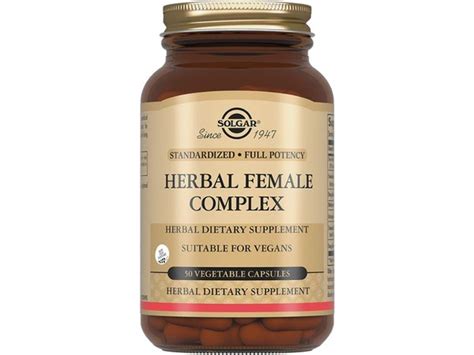 БАД для женского здоровья Solgar herbal female complex в капсулах ...