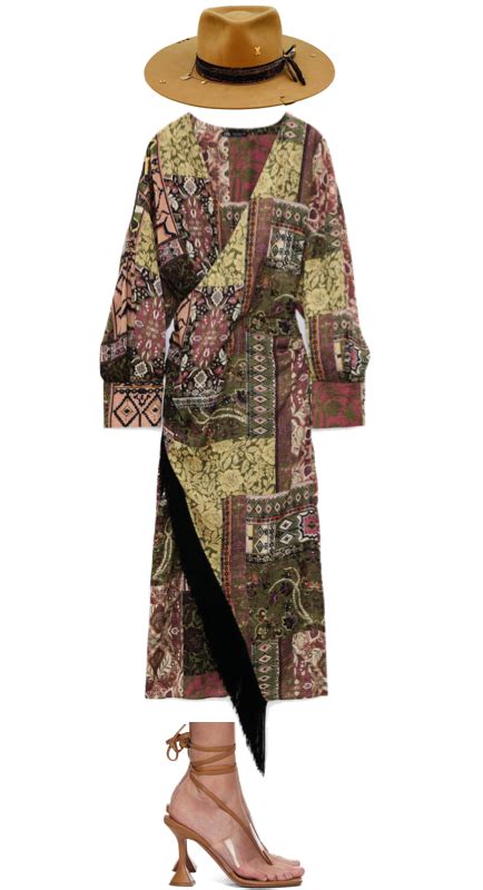 Tracy Tutors Printed Fringe Dress Big Blonde Hair