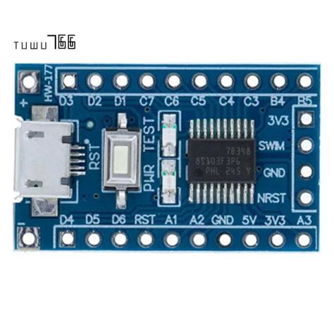 บอร์ดไมโครคอนโทรลเลอร์ Stm8s103f3p6 Stm8s Stm8 Micro Usb 8 Bit Shopee