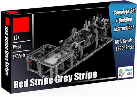 Lego Gbc Red Stripe Grey Stripe By Pinno Planet Gbc