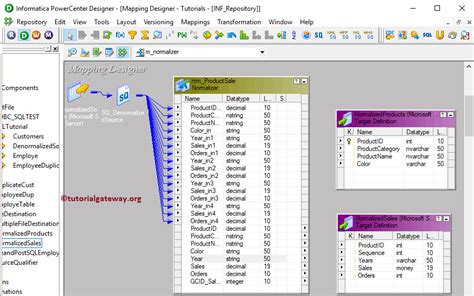 Normalizer Transformation In Informatica