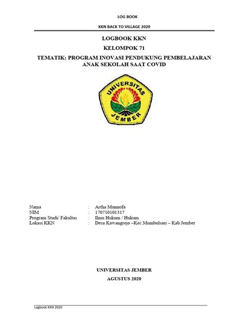 Logbook Pdf