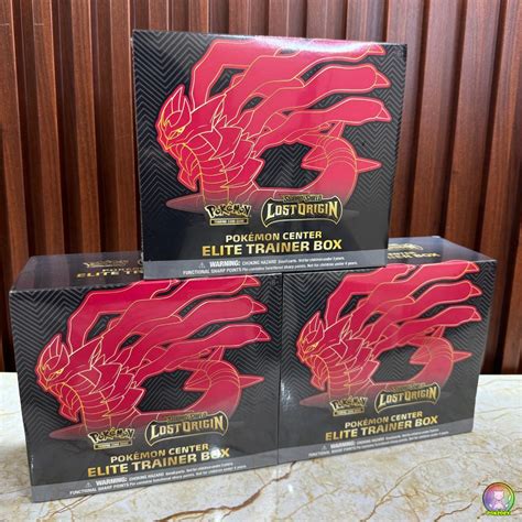 Pokémon Center Exclusive Elite Trainer Box Etb Lost Origin Pokédex