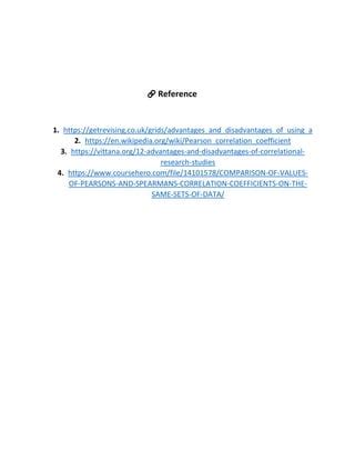 Pearson Correlation Coefficient And Steps PDF