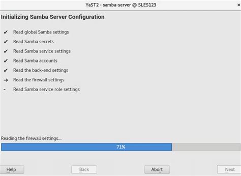 SLES Sharing Folder With SAMBA Network Pioneers
