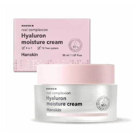 Hanskin Hyaluronic Moisture Cream Face Moisturizer 50ml, 2oz - Kroger