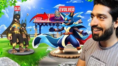 Omg I Evolved Anubis Into Lucario😱 Palworld Techno Gamerz Youtube