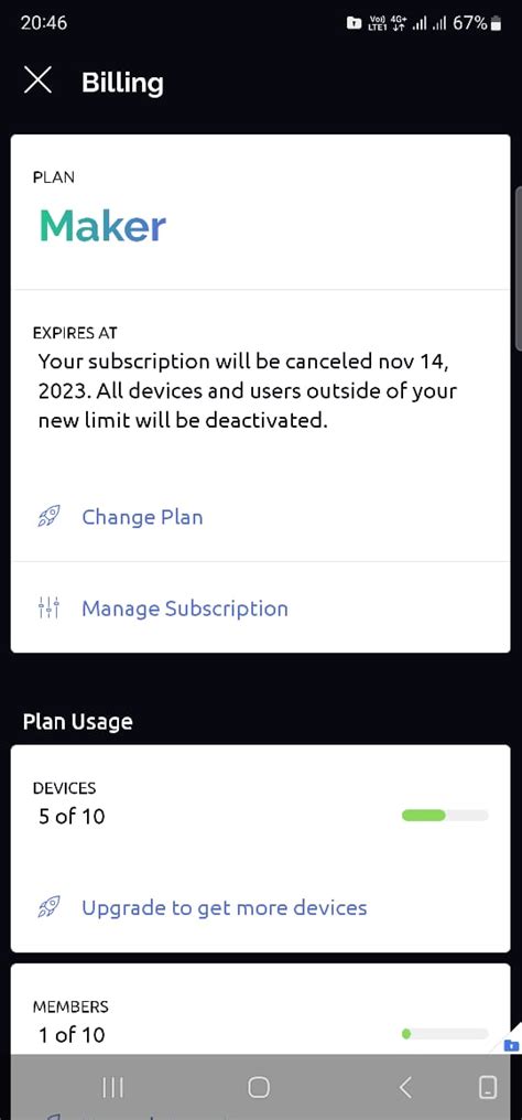 Why My Subscription Will Be Canceled Blynk 20 Blynk Community