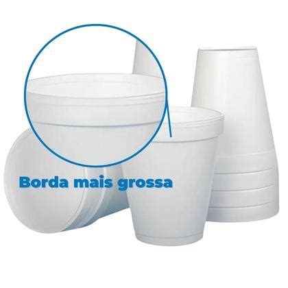 Copo Térmico Isopor Ultra 300 Unidades 180ml Copos Magazine Luiza