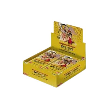 One Piece Op 04 Kingdoms Of Intrigue Booster Box Hobby Stop Tcg