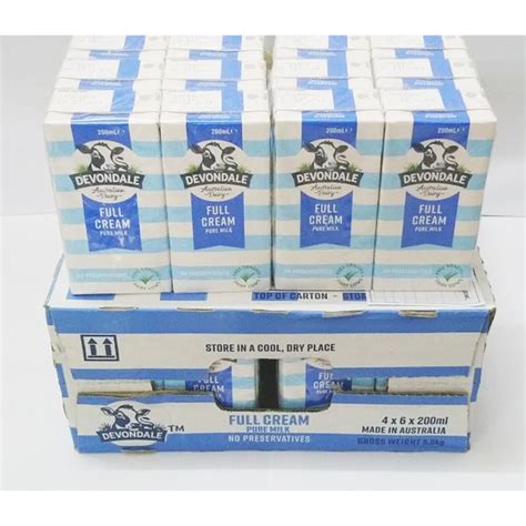 Sữa Tươi Nguyên Chất Tiệt Trùng Devondale Milk 200ml