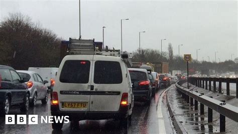 Gravesend Man Dies In Five Car Crash On A2 Near Dartford Bbc News