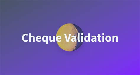 Cheque Validation A Hugging Face Space By Appraisesurveyors