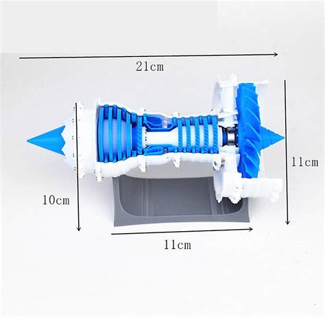 Aero Engine Turbo Fan Engine Model Air Engine Model Electric 3d Printer Fruugo Uk