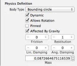 Sprite Kit Set A Physicsbody To A Constant Velocity Stack Overflow