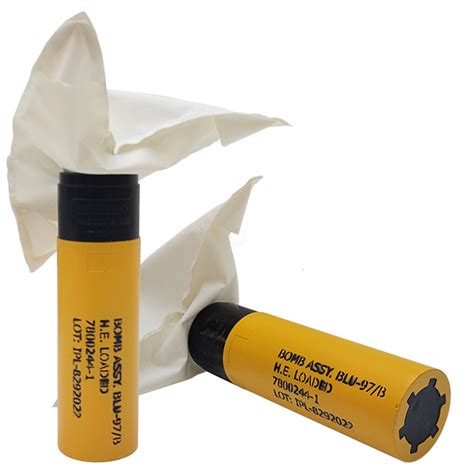 Blu 97 B Us Submunition Deployed Position Inert Replica Inert Products Llc