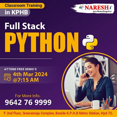 Full Stack Python Classroom Training — Naresh It Avinash Nit Medium