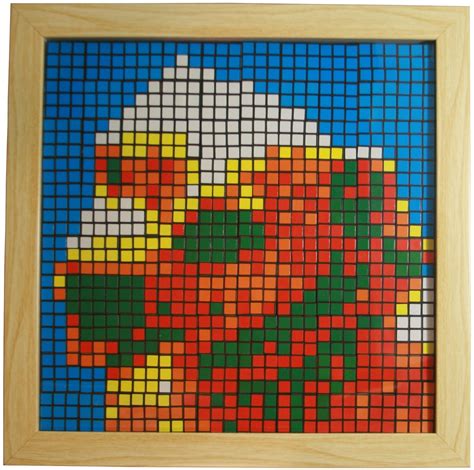 Custom Rubiks Cube Art Mosaic Etsy