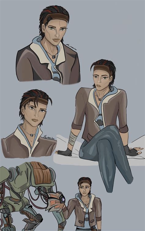 Artstation Half Life Alyx Vance Concepts
