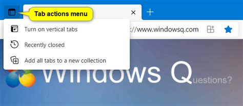 How To Turn On Or Off Vertical Tabs In Microsoft Edge Chromium Tutorials