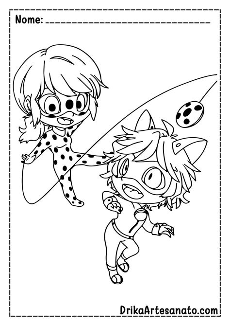 50 Desenhos Da Ladybug Para Colorir Grátis Em Pdf