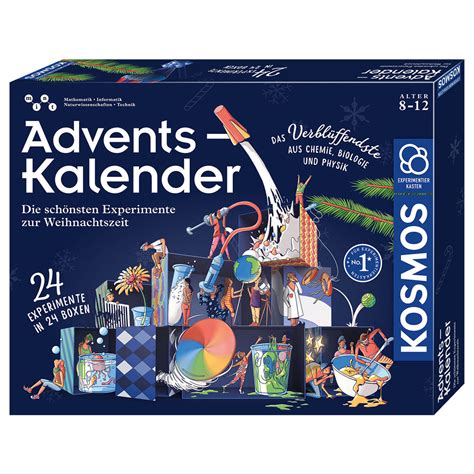 Adventskalender schönsten Experimente zur Weihnachtszeit SPICK Shop