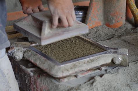 Comment ça marche La fabrication d un carreau ciment