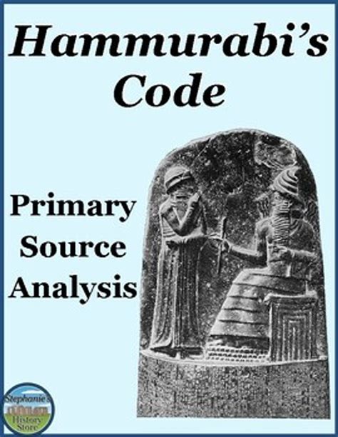 Hammurabis Code Primary Source Analysis
