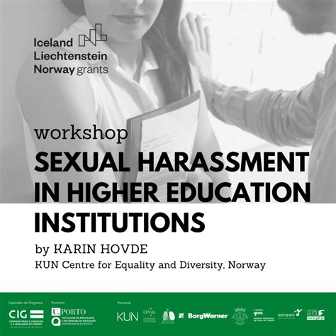 Workshop “sexual Harassment In Higher Education Institutions” Bridges