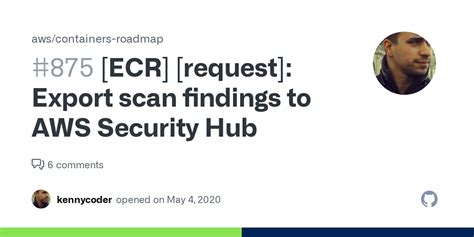 Ecr Request Export Scan Findings To Aws Security Hub · Issue 875
