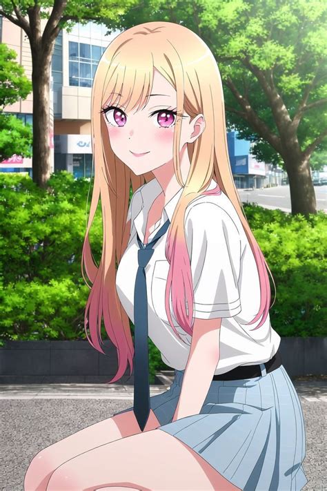 Marin Kitagawa Sanal Anime Kızları Fotografi