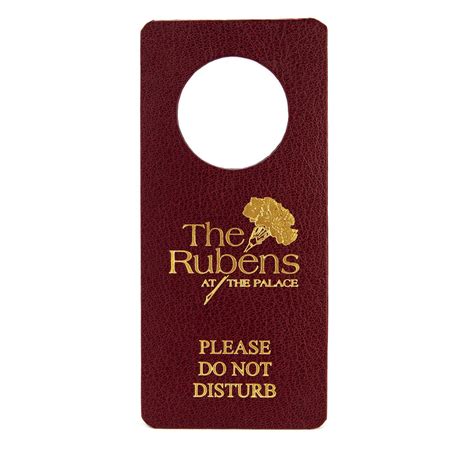 1055 Dnd Sign Door Hanger Tudor Jones And Co