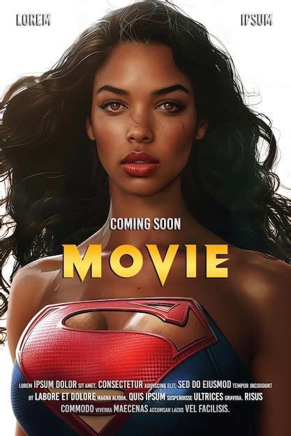 Premium Psd A Poster For Movie Starring Actor