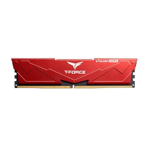 Buy Teamgroup T Force Vulcan 32gb 32gbx1 5200mhz Ddr5 Ram Red