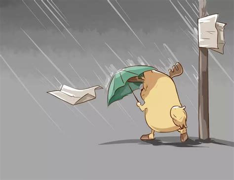 风雨卡通图片刮风卡通图片大山谷图库