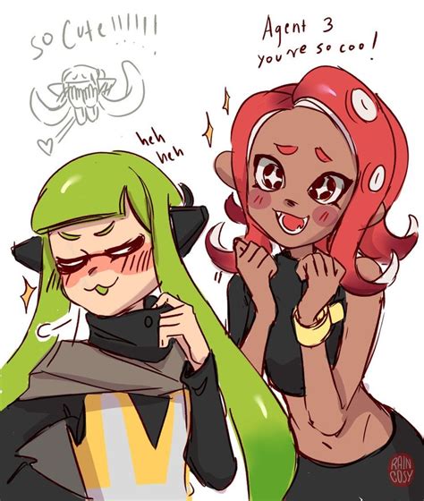 Splatoon Agent 8 X Agent 3 By Rain Expansion ‼️ Raincosy Twitter